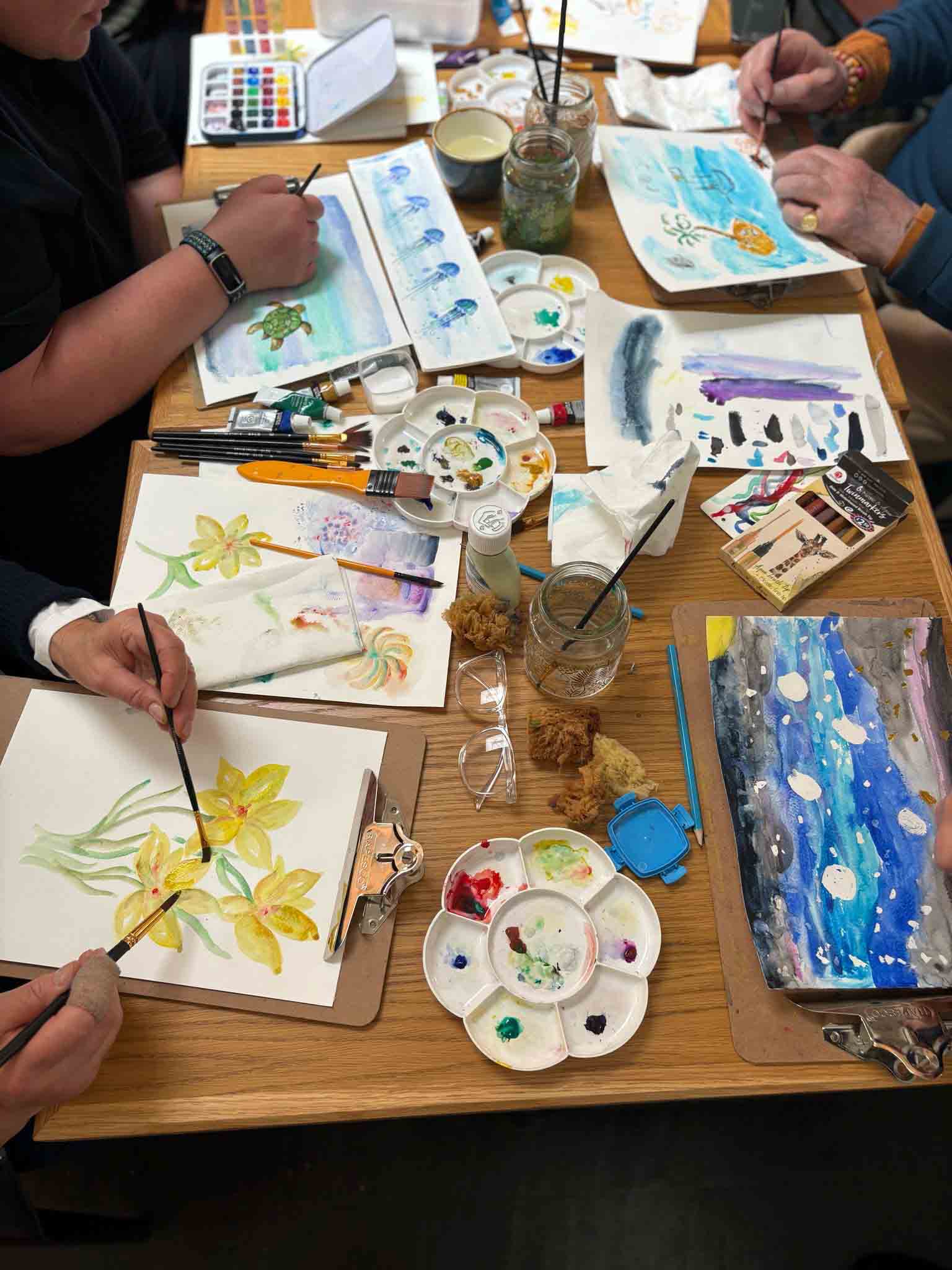 Family Artists · Fowey Hall